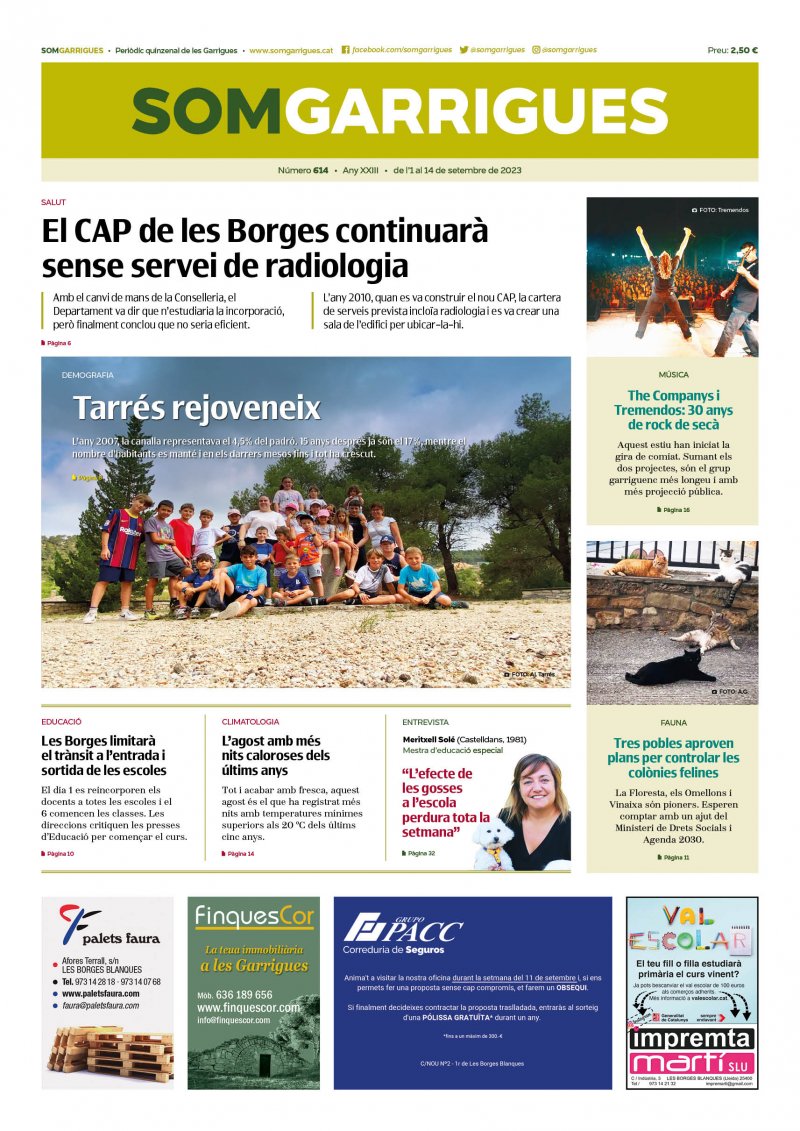 614 | Números del periòdic | SomGarrigues